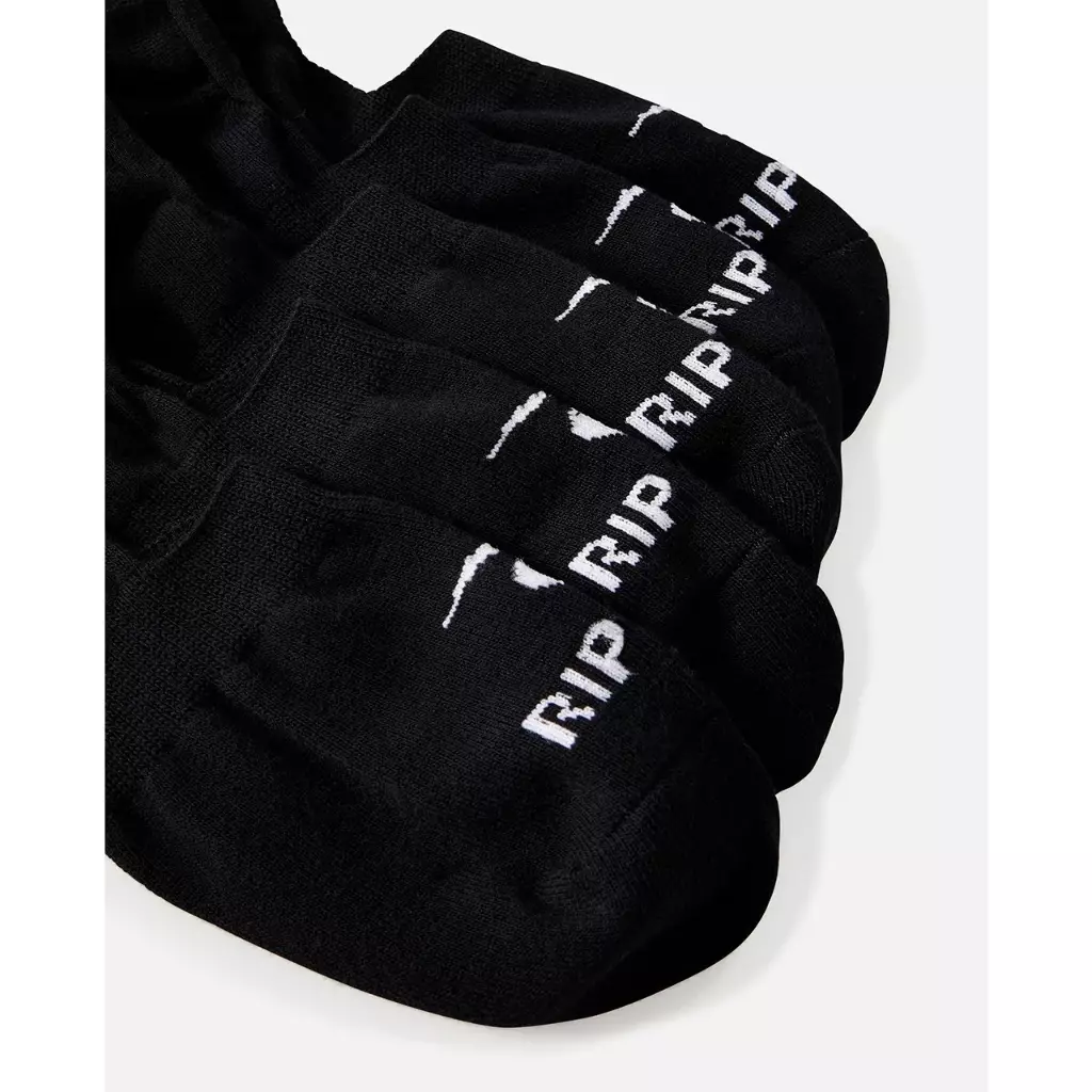 Jual Rip Curl Rip Curl Kaos Kaki Mens Invisible Sock - 5 Pack Black ...