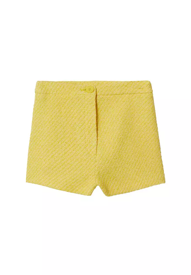 Buy Mango Tweed Shorts 2025 Online | ZALORA Philippines