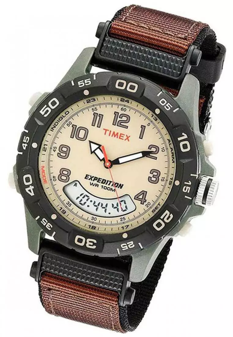 Buy Timex Timex Expedition Brown Fabric Mens Watch T45181 SPORTS 2026 ...