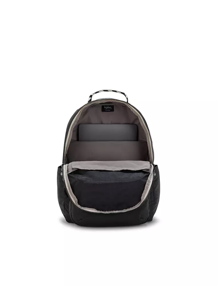 Buy Kipling Seoul Black Chevron Backpack 2025 Online Zalora Philippines