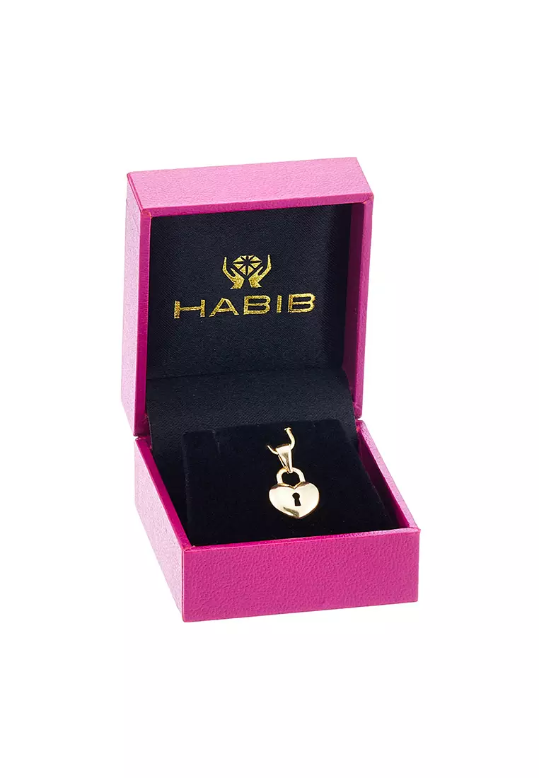 Buy HABIB HABIB Oro Italia 916/22K Yellow Gold Pendant GP52210223 2025 ...