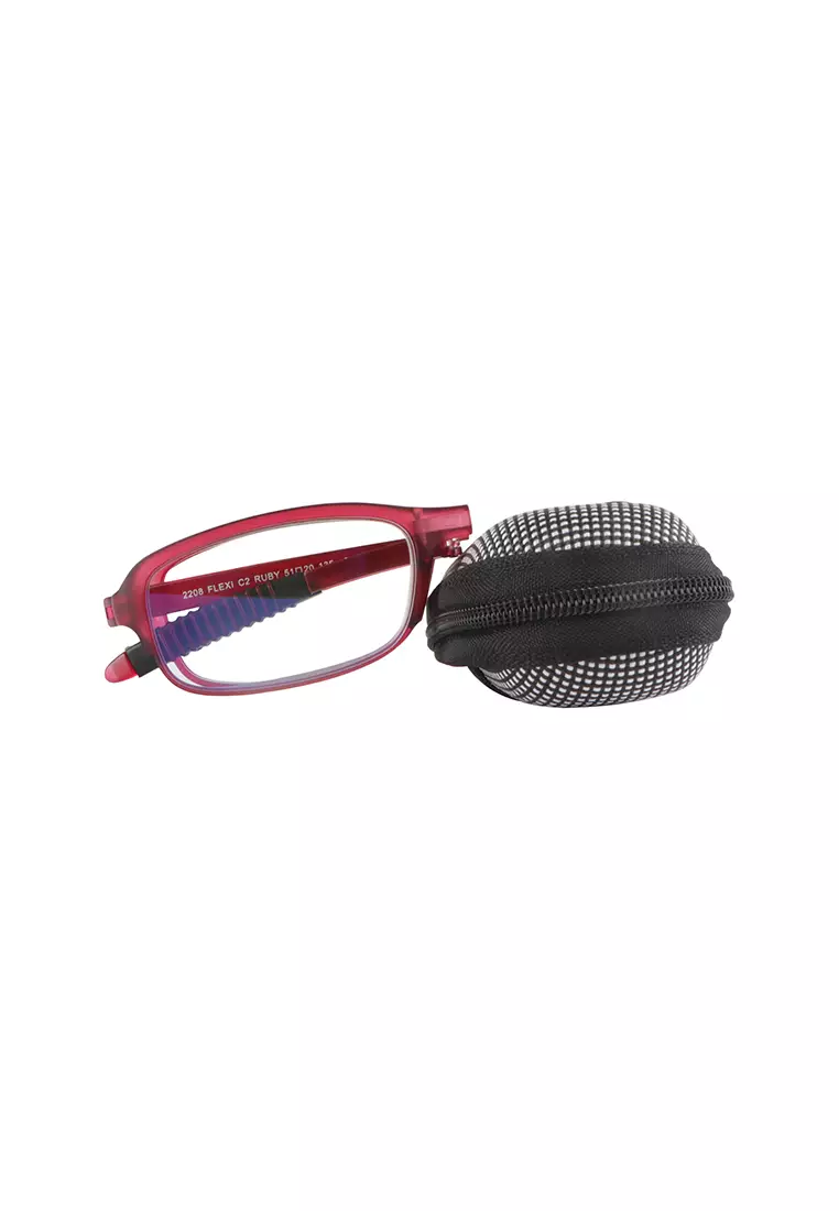 Buy Better View FLEXI (C2- Ruby) +3.00 Anti-Radiation Foldable Reading ...