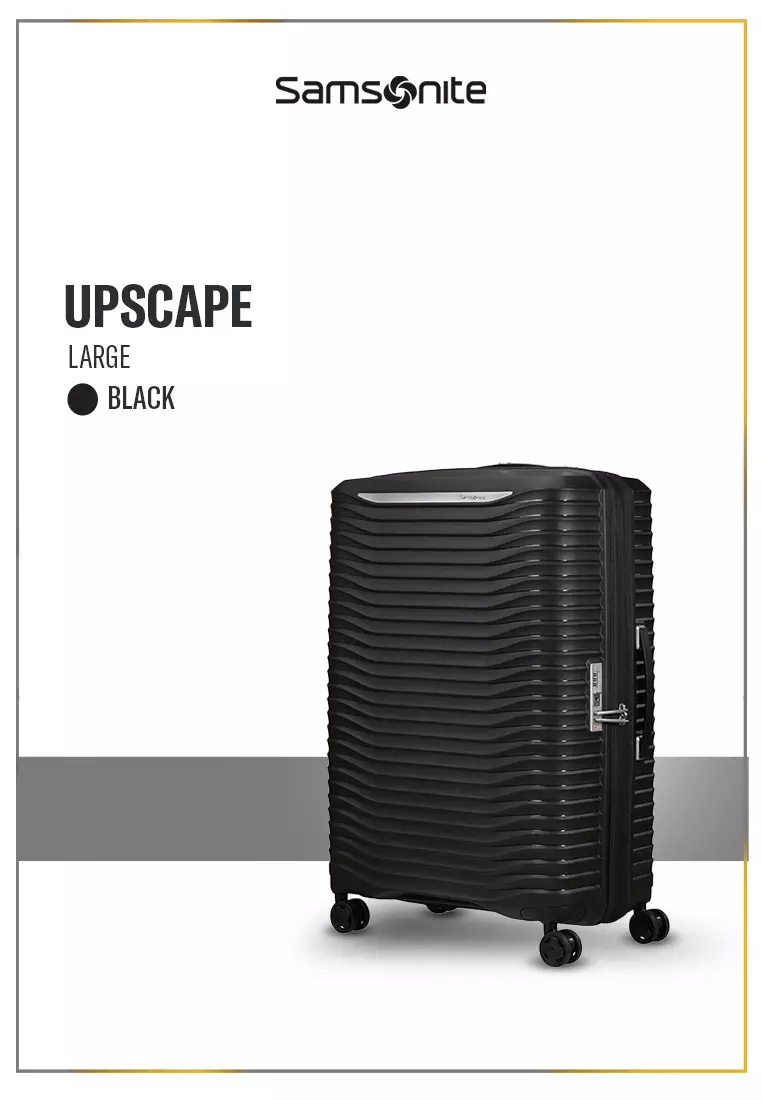 Jual Samsonite Samsonite Koper Hardcase Upscape Large 28 inch - Black ...