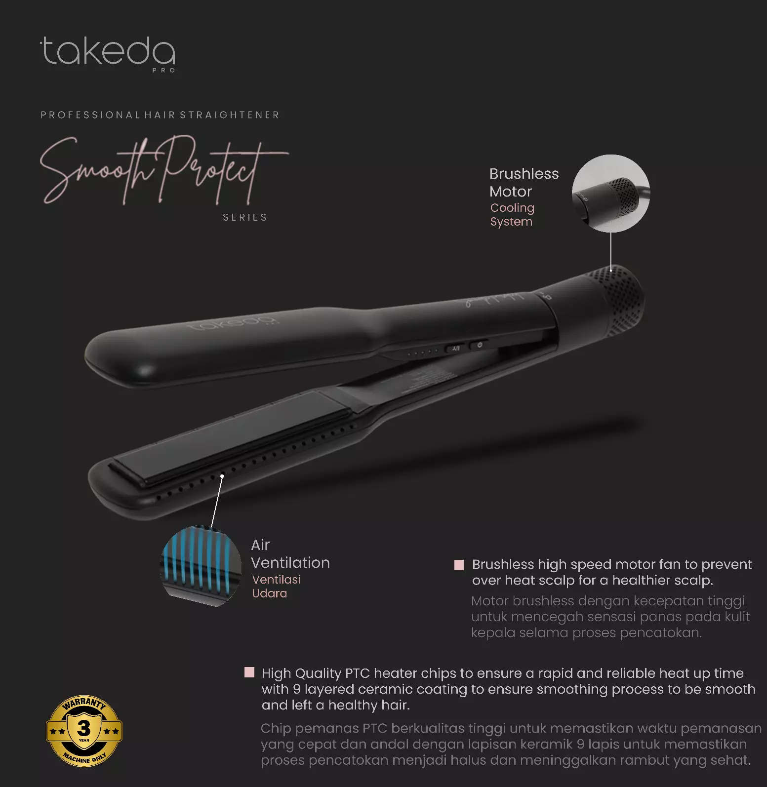 Jual TakedaPro TakedaPro TKD-HY13 Smooth Protect Original 2024 | ZALORA ...