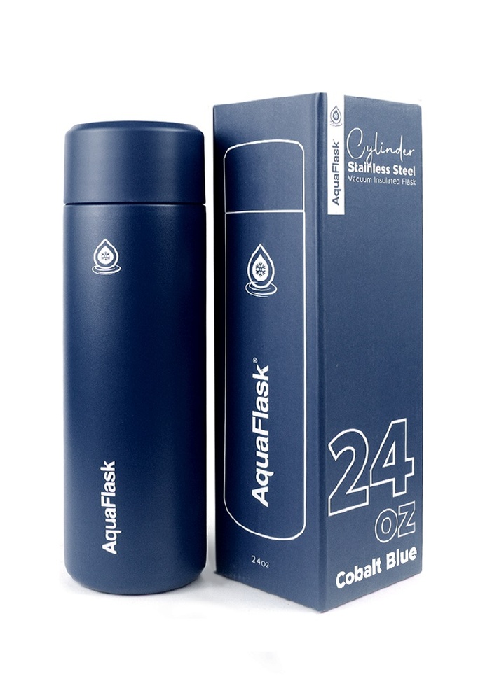 Aquaflask 24oz Aquaflask Cylinder Bottle Cobalt Blue | ZALORA Philippines