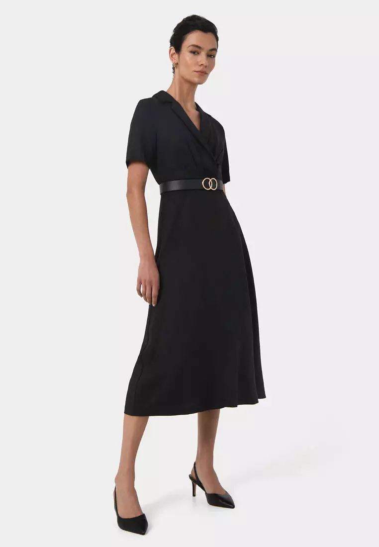 Buy FORCAST Verity Crossover Dress 2025 Online | ZALORA