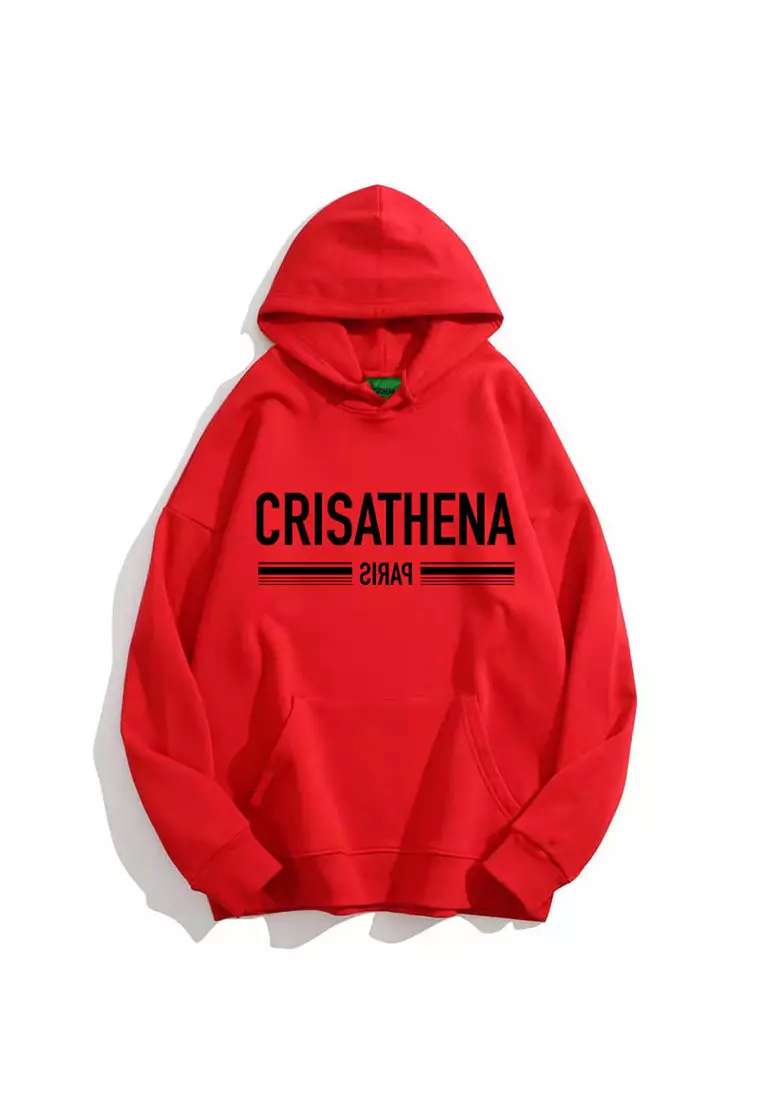 Buy Crisathena Crisathena Paris Hoodie in Red 2026 Online | ZALORA