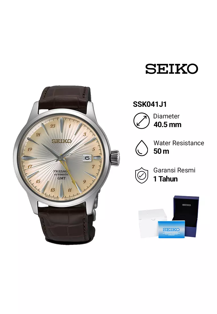 Jual Seiko Seiko Presage SSK041J1 Cocktail Time GMT - Jam Tangan ...