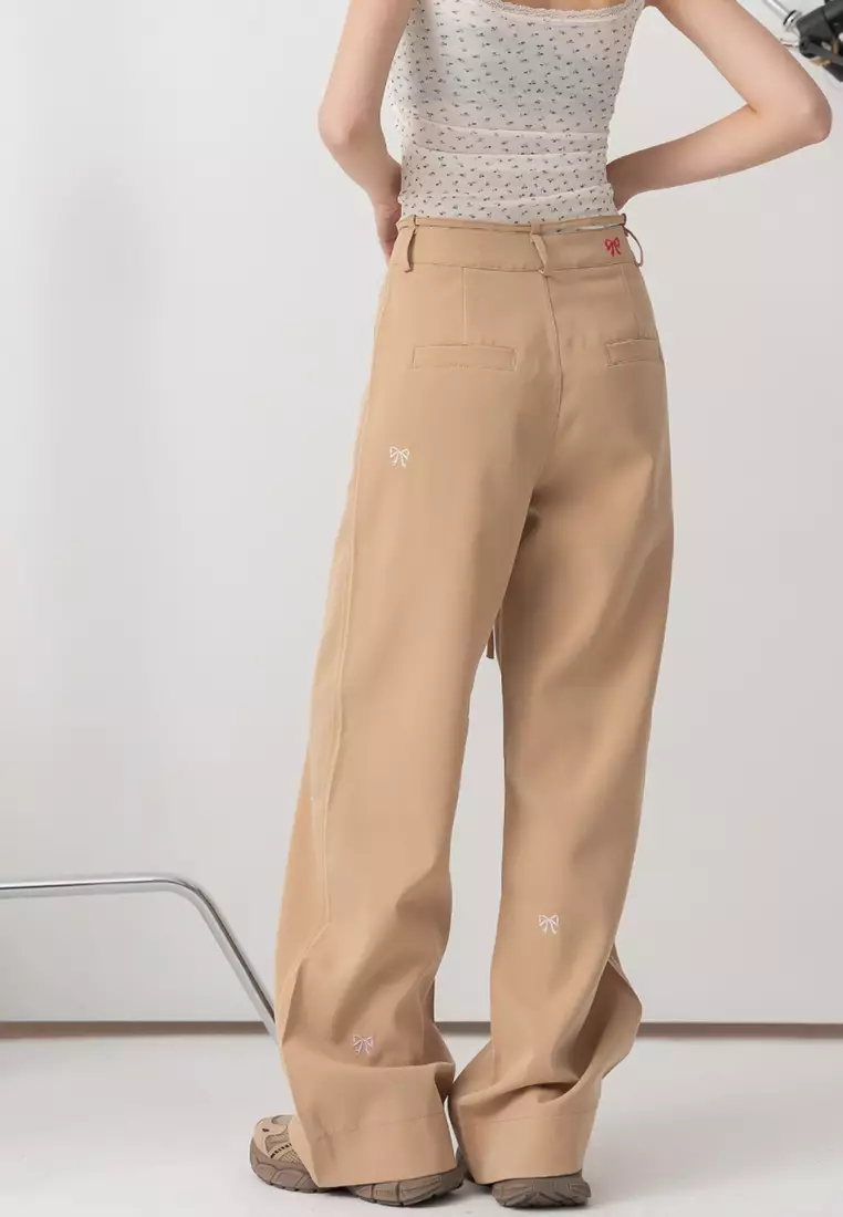 X.O.X.O. Bowknot Utility Pants 2025 | Buy X.O.X.O. Online | ZALORA Hong ...