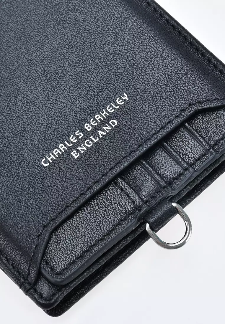 Buy Charles Berkeley Bolton Leather Wallet XY-23029 - Black Online ...