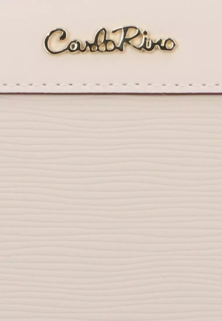 Buy Carlo Rino Reverie Zip Around Wallet - Beige Online | ZALORA Malaysia