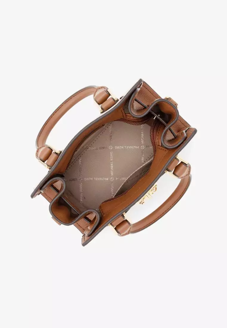 Jual MICHAEL KORS Michael Kors Hamilton XS Satchel Crossbody Brown Original 2024 | ZALORA ...