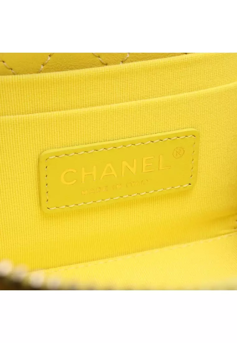 Buy Chanel Pre-Loved Chanel matelasse vanity bag chain shoulder bag ...