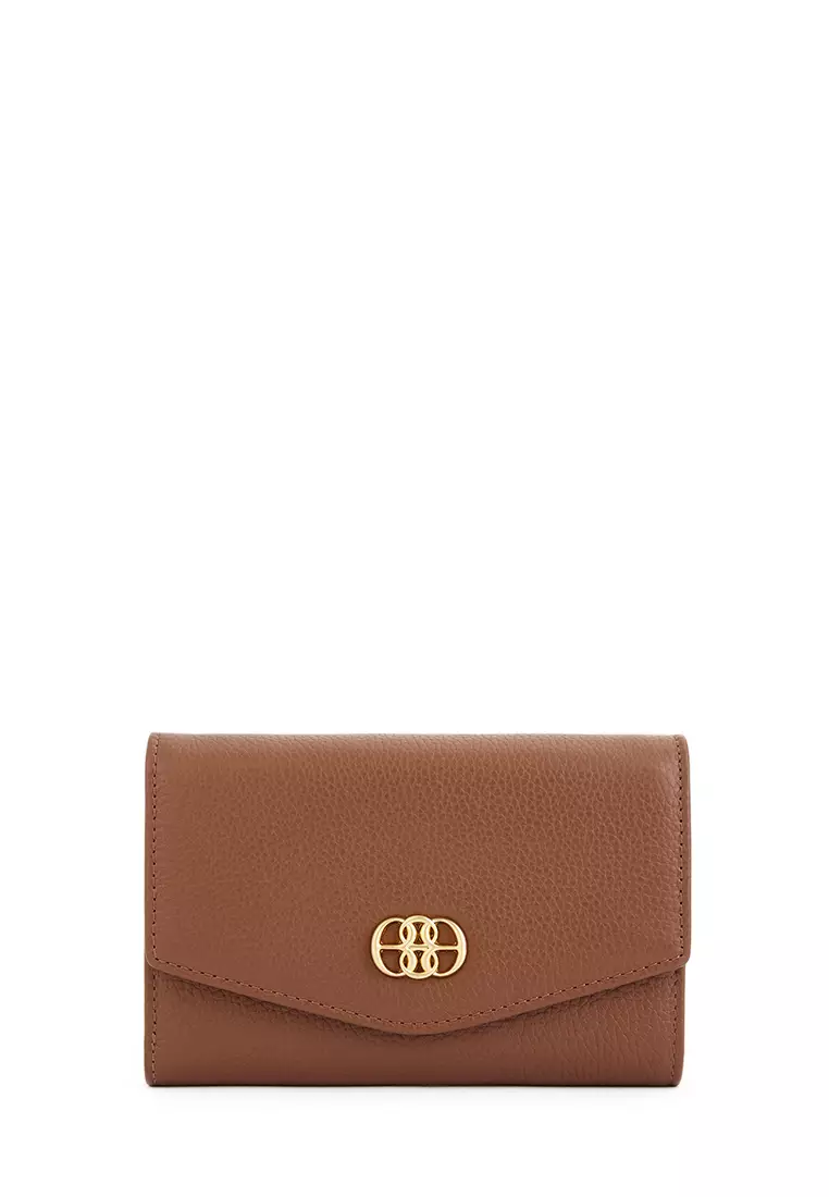 Buy BONIA Brown Simplicite Trifold Short Wallet 2025 Online | ZALORA ...