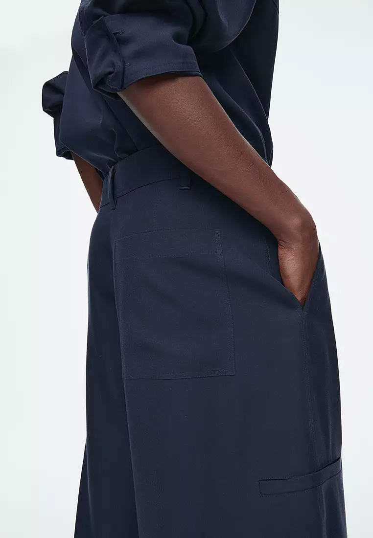 COS Barrel-Leg Utility Trousers 2025 | Buy COS Online | ZALORA Hong Kong