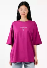 Buy Calvin Klein Script Logo Graphic Relaxed T-Shirt - Calvin Klein ...