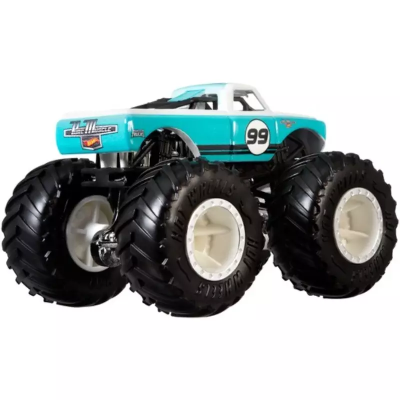 Jual TOYS KINGDOM Hot Wheels Set 2 Pcs Monster Truck Demolition Random ...