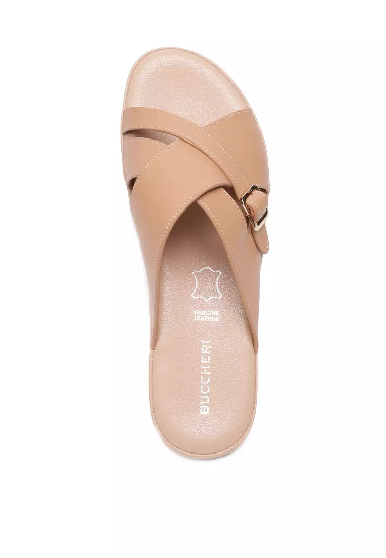 Jual Buccheri Buccheri Maisy Sandal Woman Brown Original 2026 | ZALORA ...