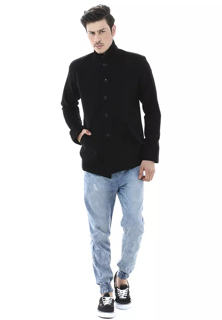 Jual Crows Denim Crows Denim - Jaket Blazer Pria Exclusive Trench ...