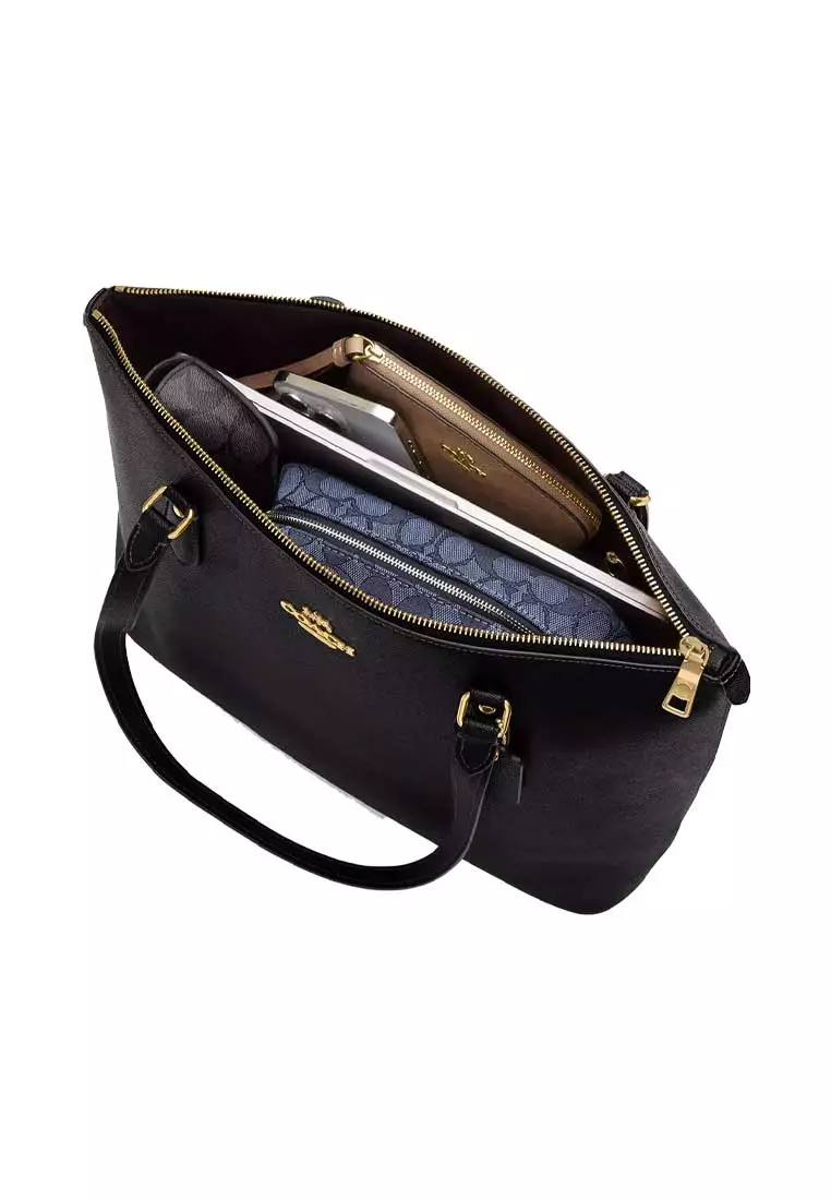 Buy Coach Gallery Tote Black CV402 2026 Online | ZALORA Philippines