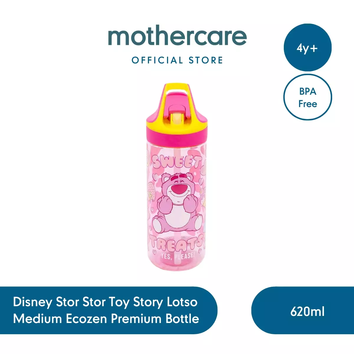 Jual Mothercare Disney Stor Medium Ecozen Premium Bottle Lotso Toy ...