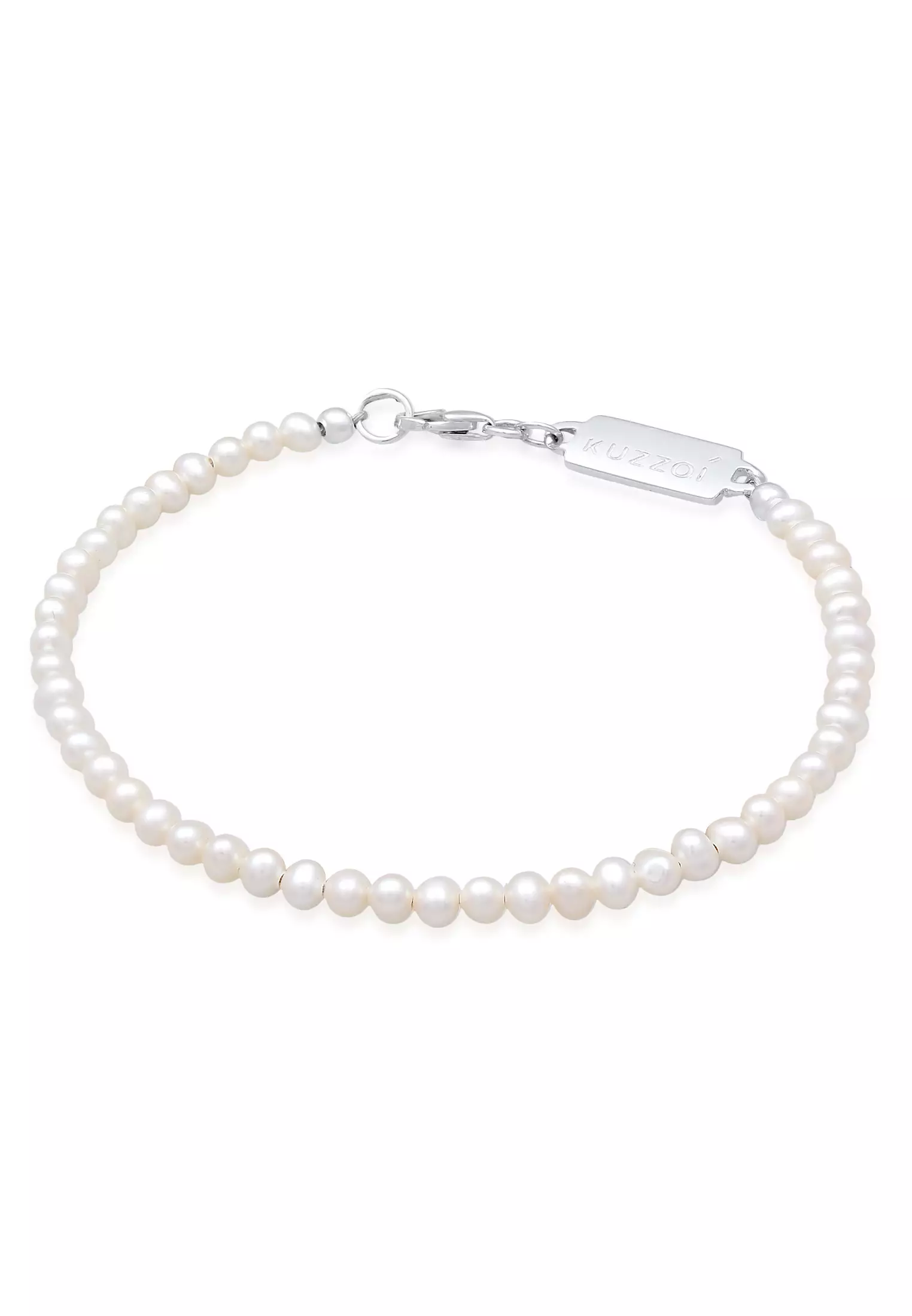 Buy Kuzzoi Bracelet Men Classic Trend Simple Freshwater Pearls Online ...