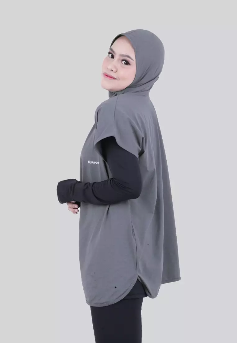 Jual Duraking Duraking Hijab Sports Kiara Presidential Blue Original ...