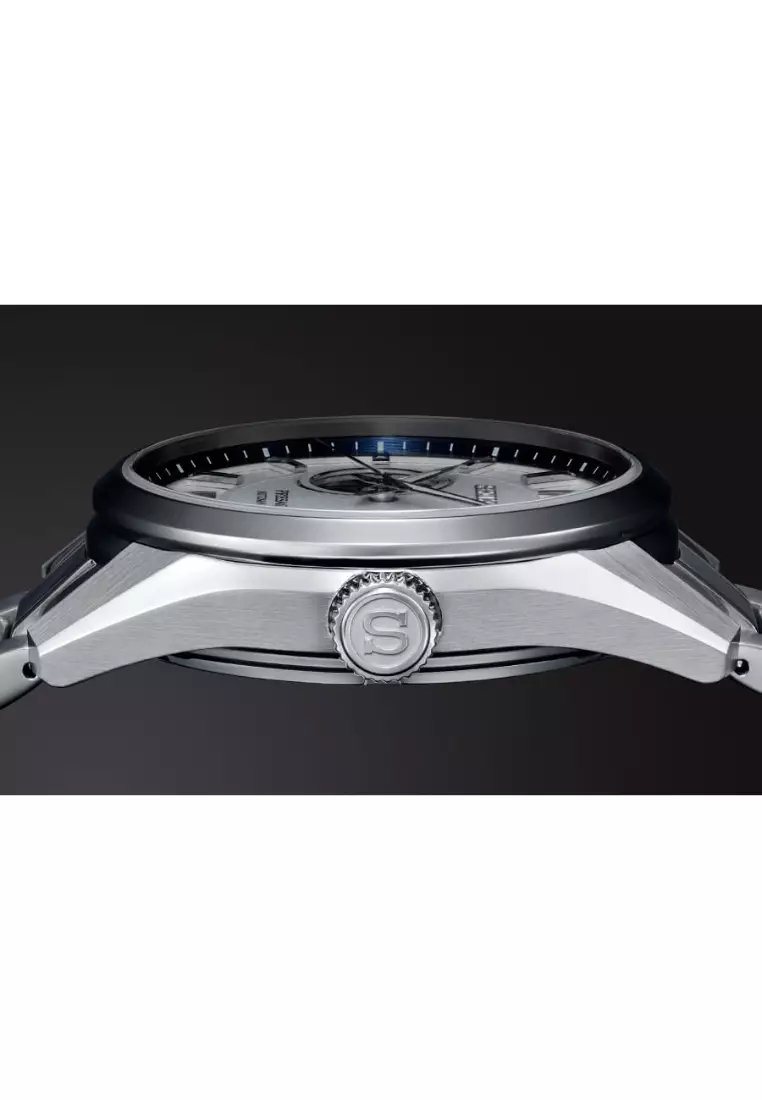 Buy Seiko Seiko Presage Sharp Edged ‘Midday’ White Dial Open Heart ...