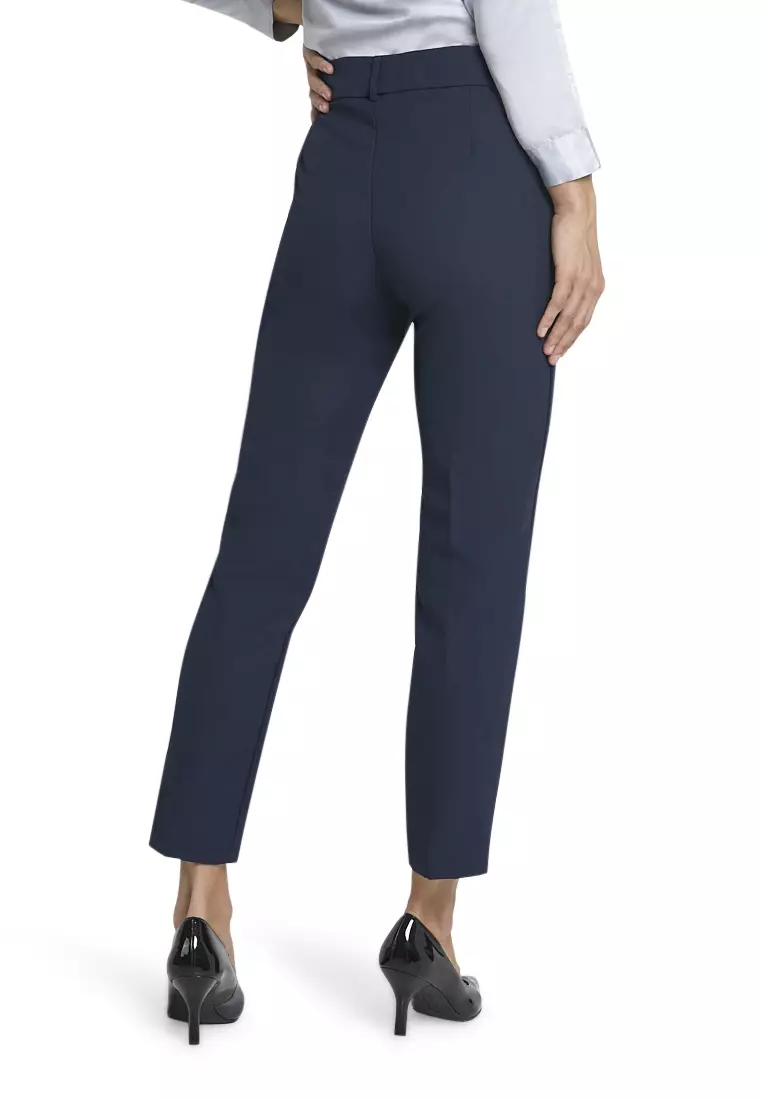 Jual Evernoon Fitzgerald Celana Kerja Motif Solid Trousers Bawahan ...