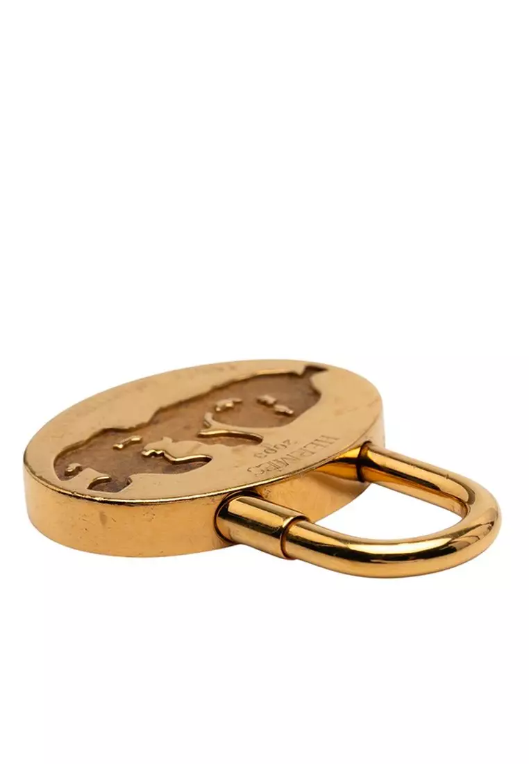 Buy Hermès Pre-Loved Hermès Gold Plated Annee Mediterranee Cadena Bag ...