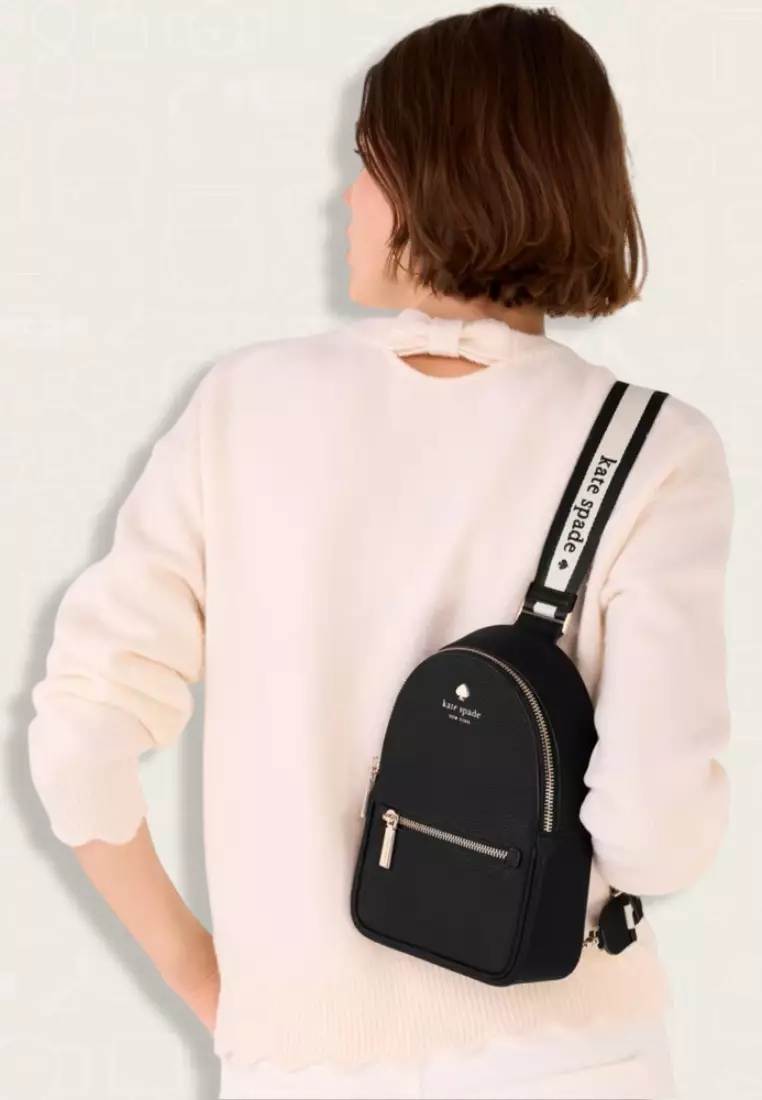 Jual Kate Spade Kate Spade Emma Small Backpack Black Original 2026 ...