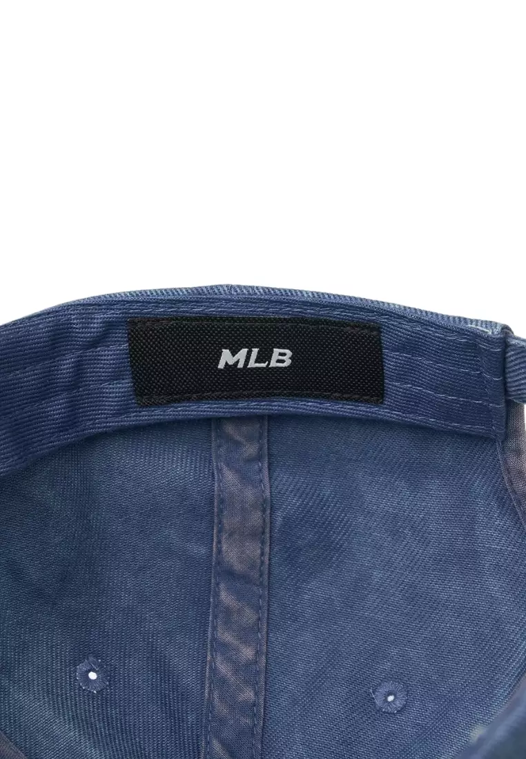 Jual MLB Korea Varsity Vintage Cursive Tone On Tone Unstructured Ball ...