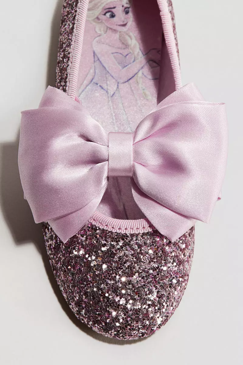 Buy H&M Glittery bow-detail ballet pumps 2025 Online | ZALORA Philippines