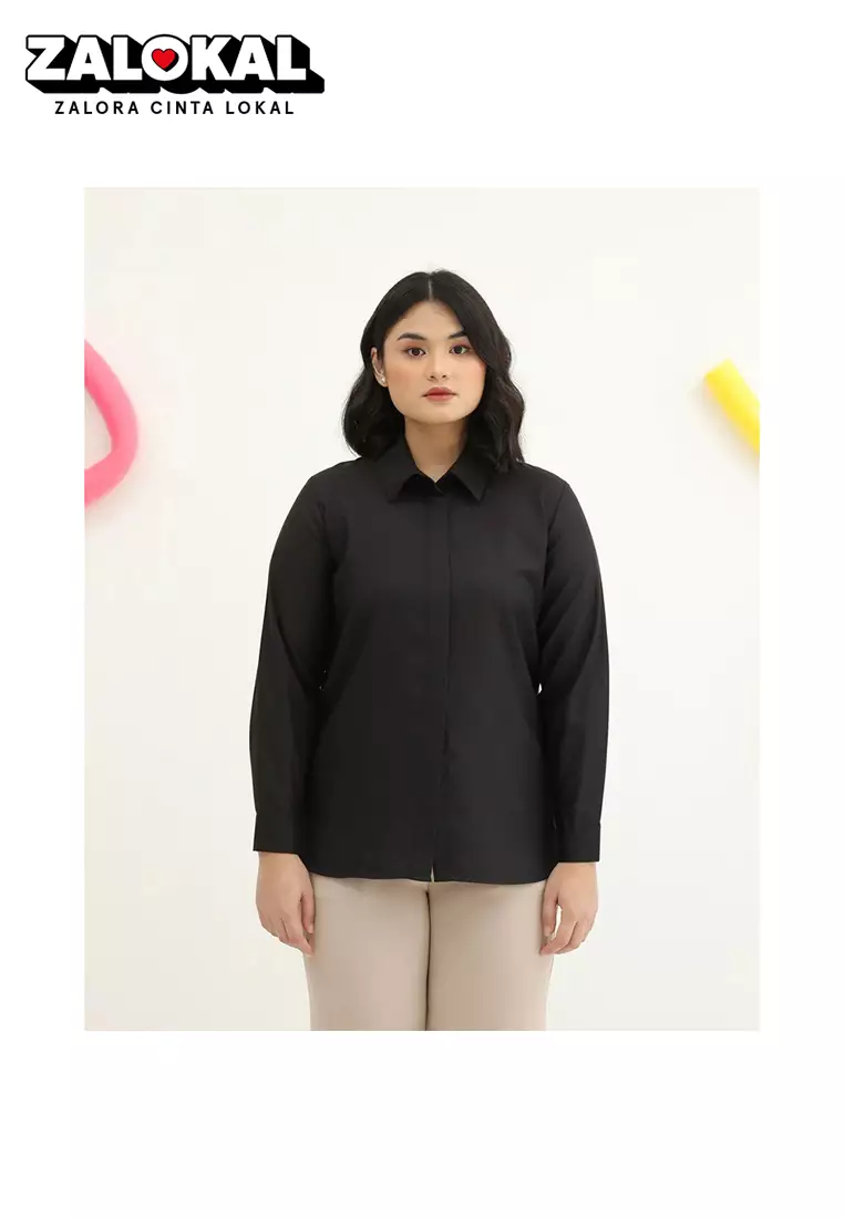 Jual geulis.id Geulis.id DAILY SHIRT BASIC SERIES KEMEJA PUTIH / KEMEJA KERJA / KEMEJA ANTIKUSUT ...