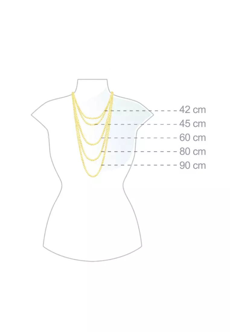 Jual ELLI GERMANY Perhiasan Wanita Perak Asli - Silver Kalung Layer ...