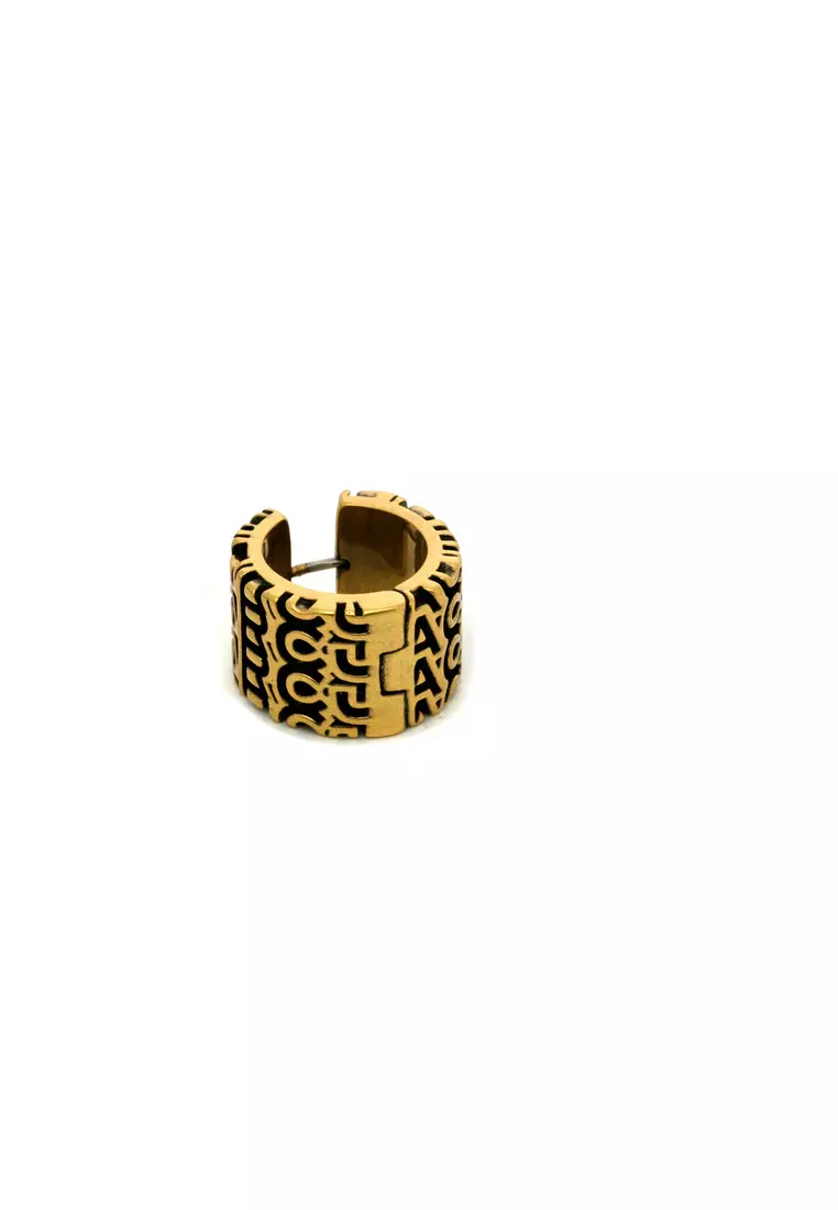 Buy Marc Jacobs Silver-Plated Brass Hoop Earring 2024 Online | ZALORA ...