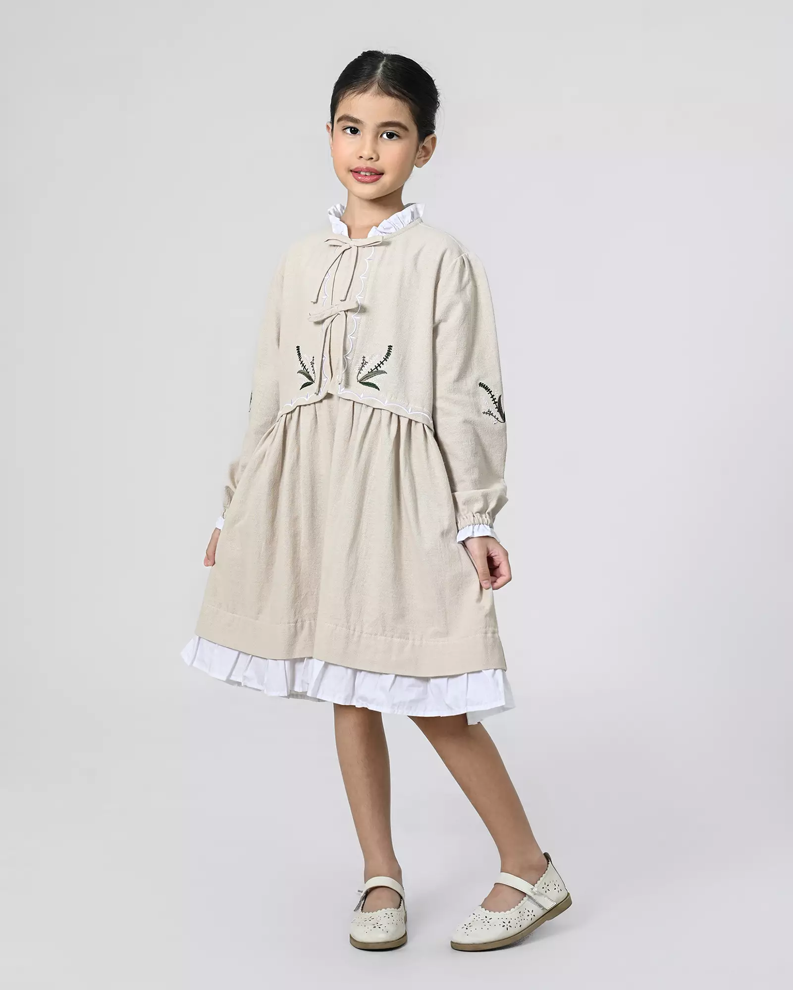 Jual geulis.id Geulis.id PETITO DRESS - OAT Original 2026 | ZALORA ...