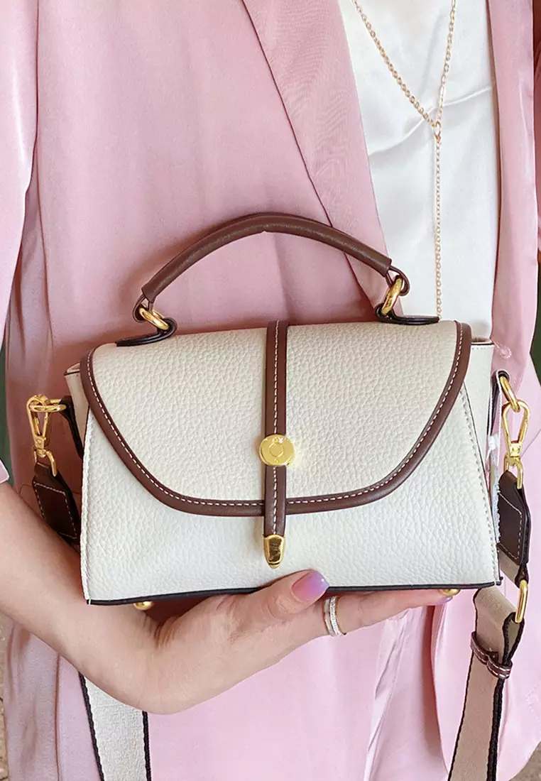 Buy ZITIQUE Head layer cowhide oblique backpack 2025 Online | ZALORA ...