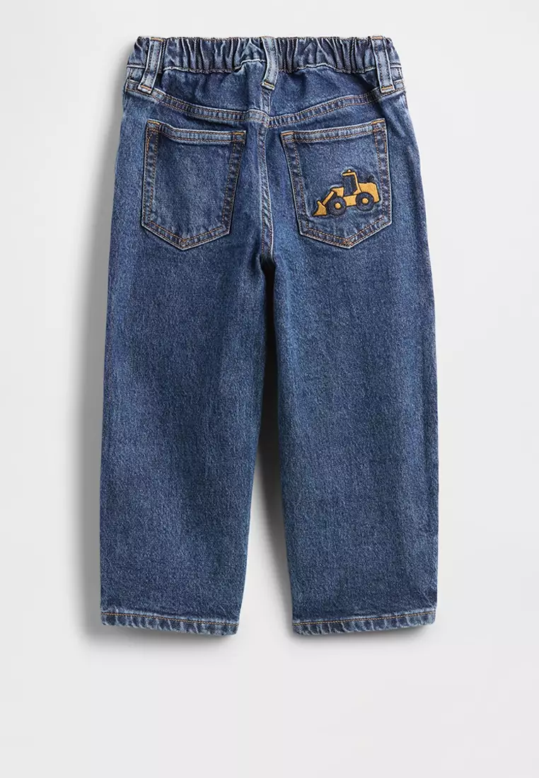 Buy GAP Hybrid Baggy Denim Digger Jeans Online | ZALORA Malaysia