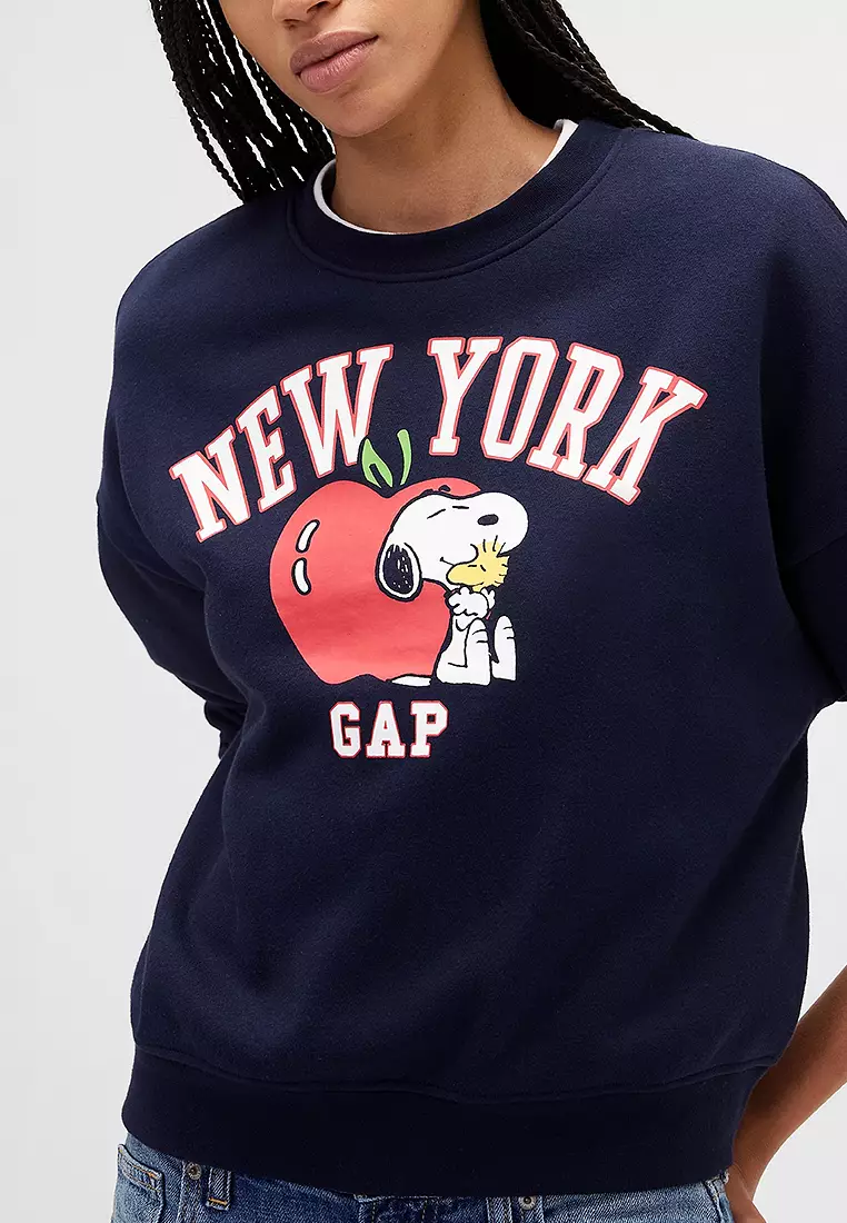 Buy GAP Snoopy Crew Neck Sweatshirt 2025 Online | ZALORA Philippines