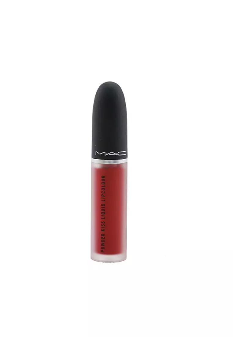 Buy MAC Mac - Powder Kiss Liquid Lipcolour - # 975 Ruby Boo 5ml/0.17oz ...