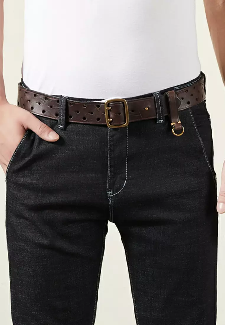 Buy Twenty Eight Shoes Handmade Vintage Full Gain Leather Belt CP142 ...