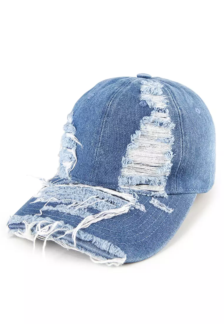 Jual Urban State Rugged Denim Baseball Cap Original 2025 | ZALORA ...