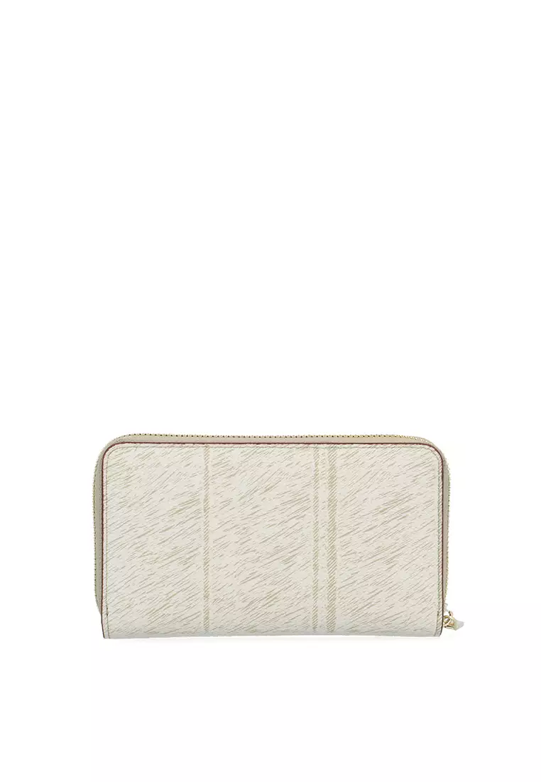 Buy Carlo Rino CR Meadows Zip Around Wallet - Green 2026 Online ...