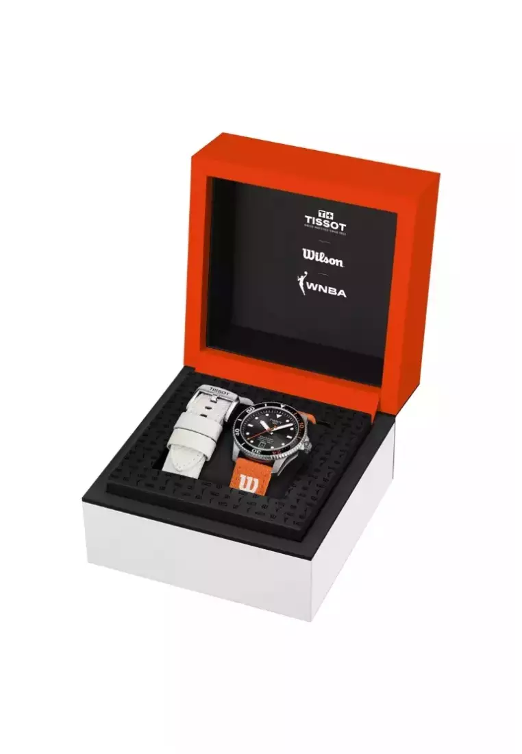 Buy Tissot SEASTAR WILSON WNBA SPECIAL EDITION AUTOMATIC WATCH FREE ...