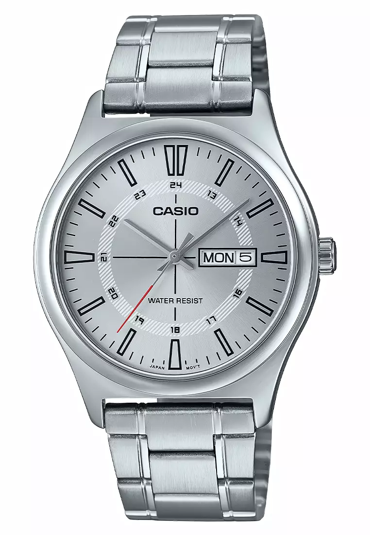 Jual Casio Jam Tangan Pria Casio Standard Series MTP-V006D-7C Stainless ...