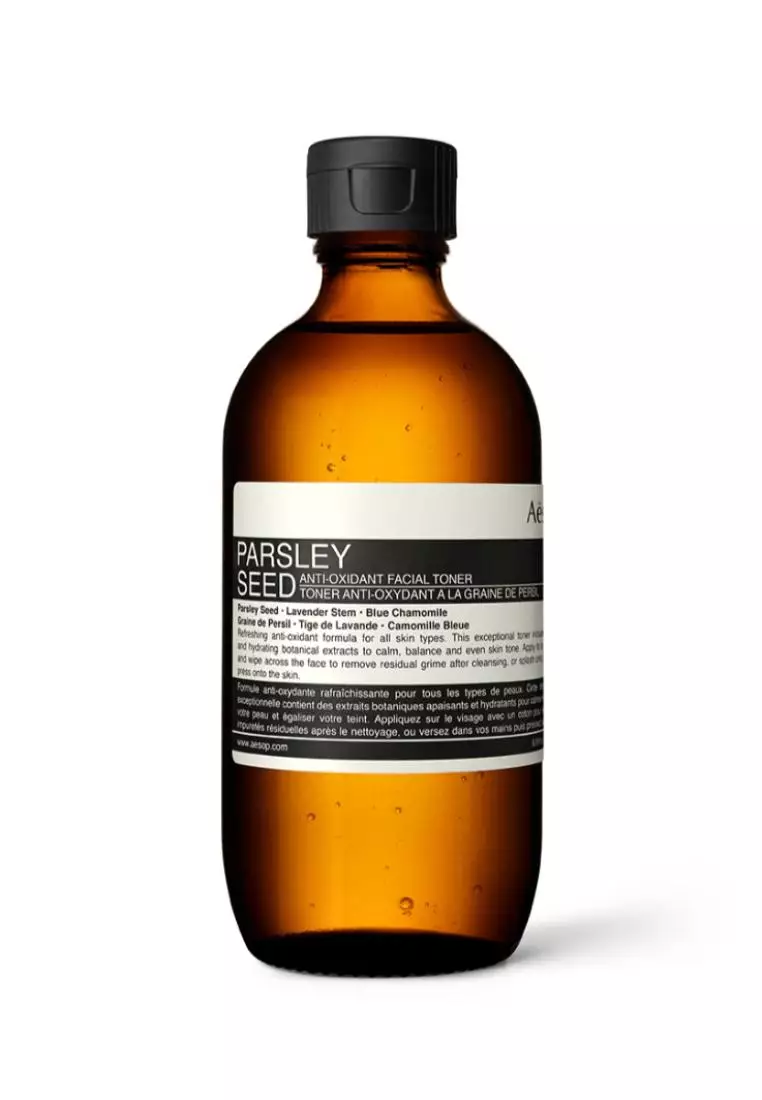 Buy Aesop Parsley Seed Anti-Oxidant Facial Toner 200ml Online | ZALORA ...