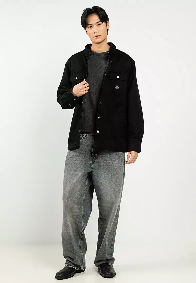Buy Harley-Davidson Harley-Davidson® Racer Font Solid Shirt Jacket 2026 ...