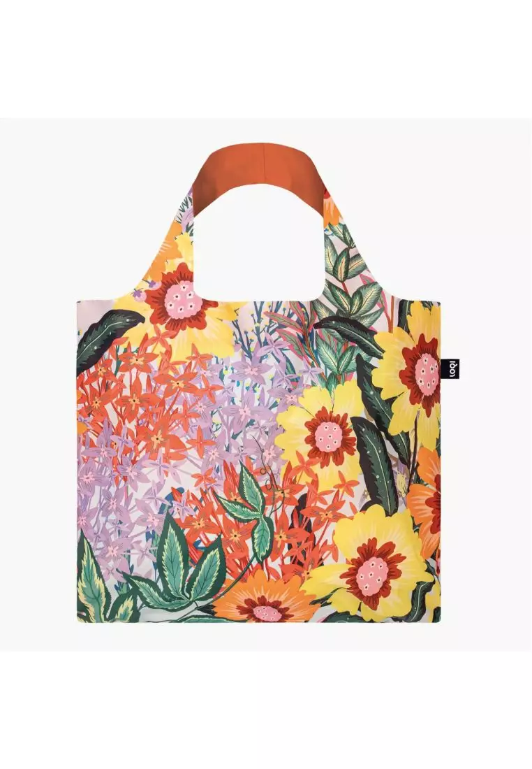 Buy LOQI LOQI Artist Foldable Tote Bag - Pomme Chan - Thai Floral ...