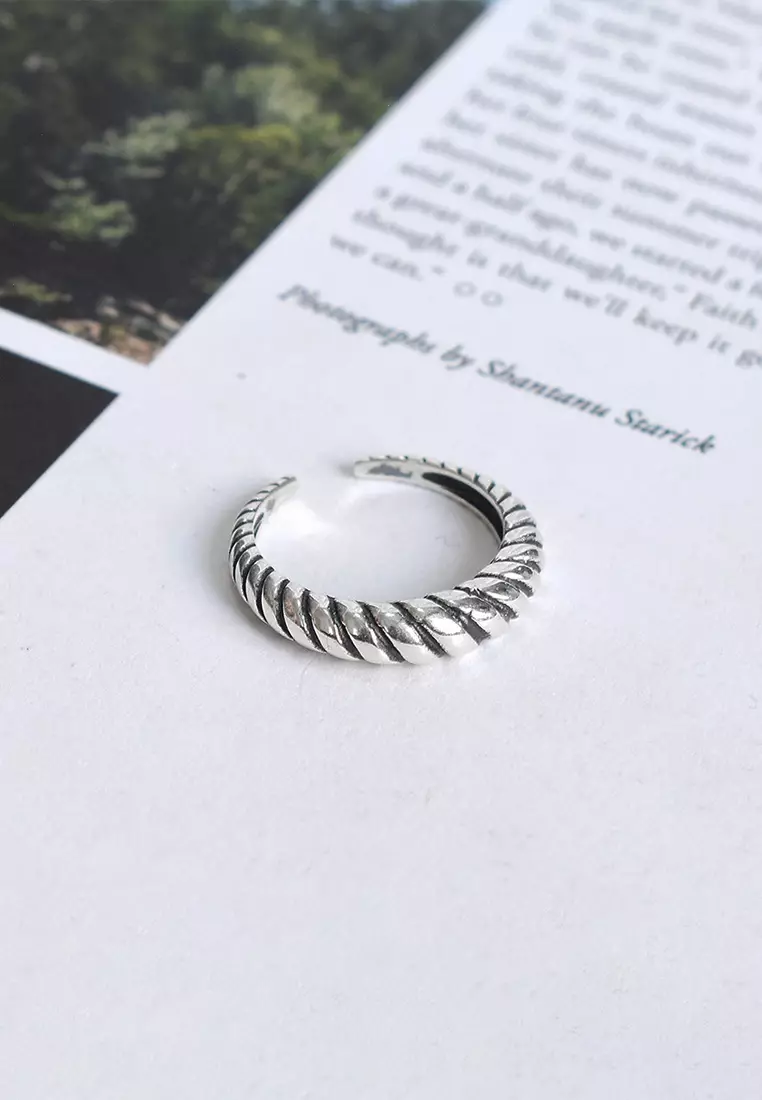 Buy LYCKA LDR3118-54mm Twist Pattern Rings Online | ZALORA Malaysia